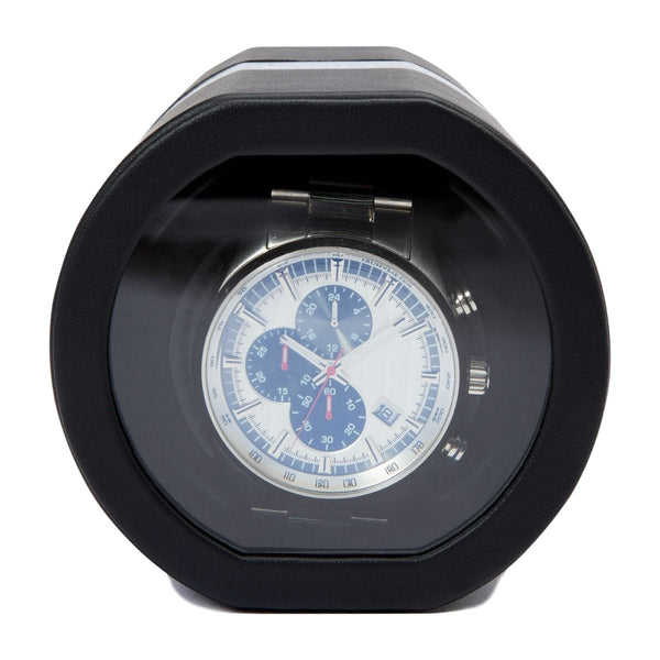 WOLF Travel Watch Winder - The Rocket - Black - LUX Watch Winders